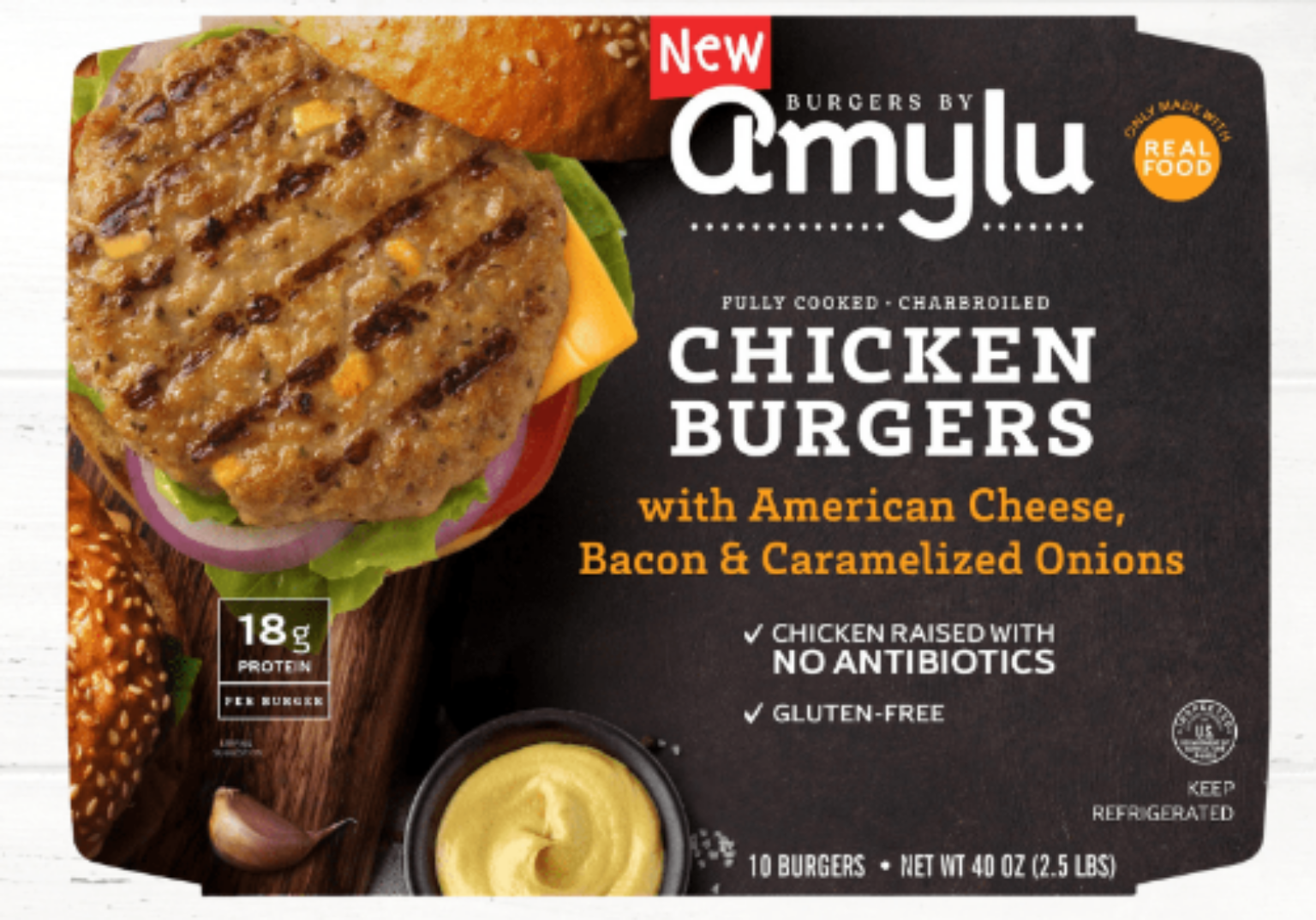 FREE Pack of Amylu Charbroiled Chicken Burgers! - TotallyFreeStuff