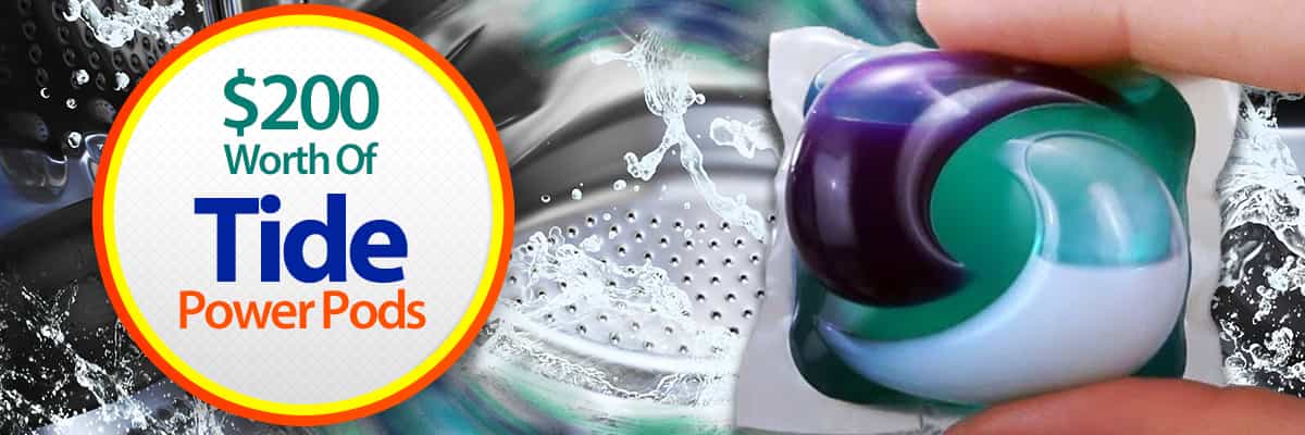Product Test: Tide Power Pods ($200 worth) - TotallyFreeStuff