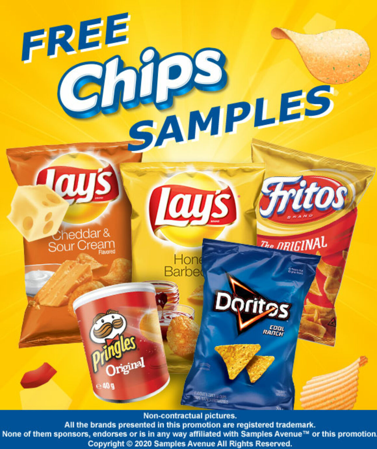 Free Chips Samples (Lays, Pringles etc.) - TotallyFreeStuff