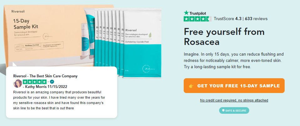 FREE 15 Day Sample Kit - TotallyFreeStuff