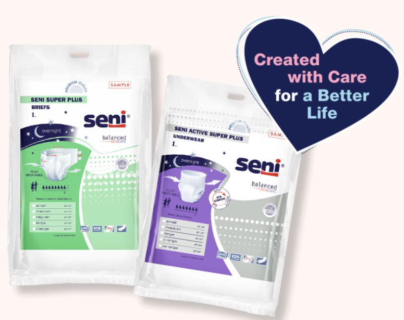 FREE Seni Bladder Control Pads, Liners or Briefs Samples - TotallyFreeStuff