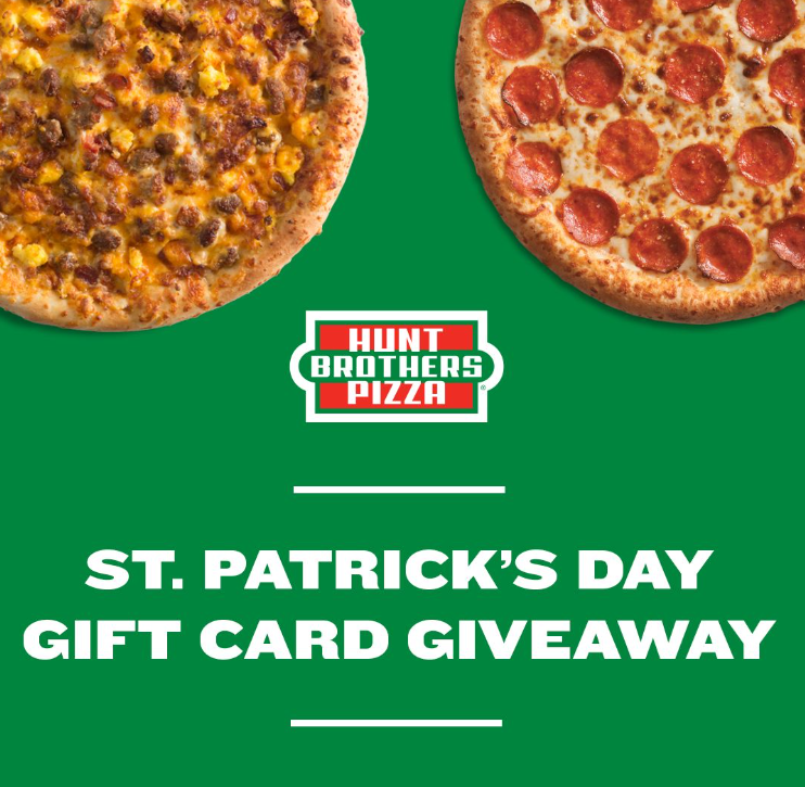 Free Hunt Brothers Pizza gift card - TotallyFreeStuff